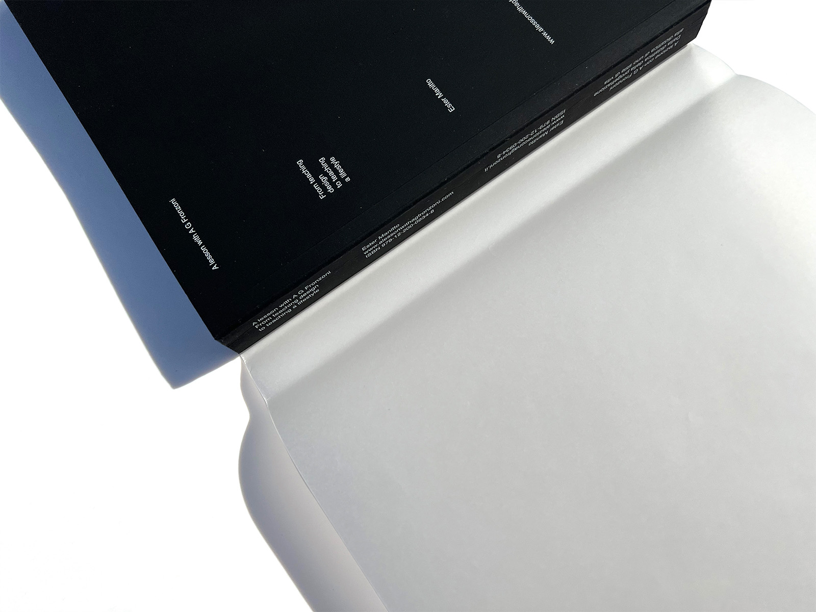 A lesson with A G Fronzoni | SPREAD